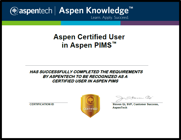 Aspen Technology : Accredible : Certificates, Badges and Blockchain.