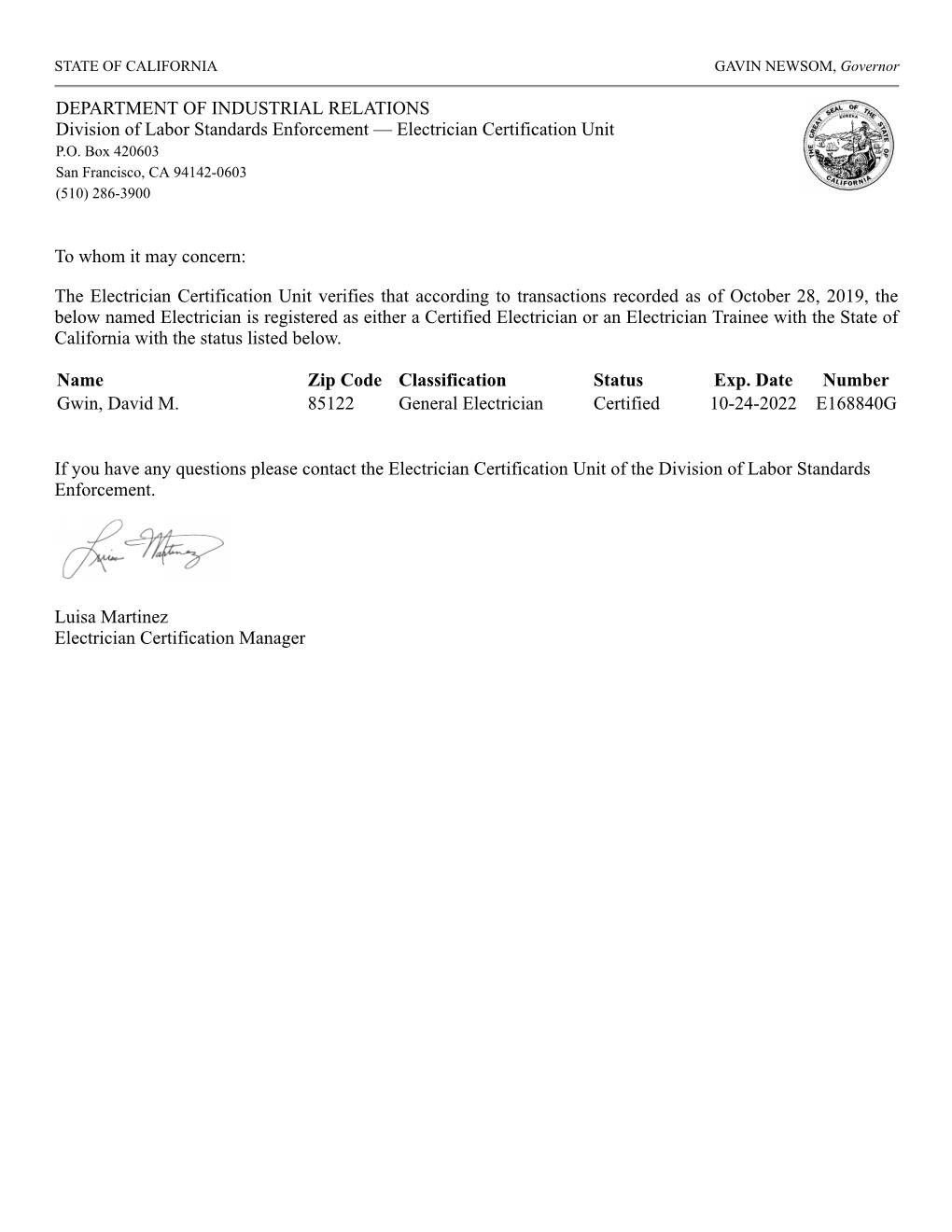 Certified Control Systems Technician (CCST) Level 1 • David Gwin ...