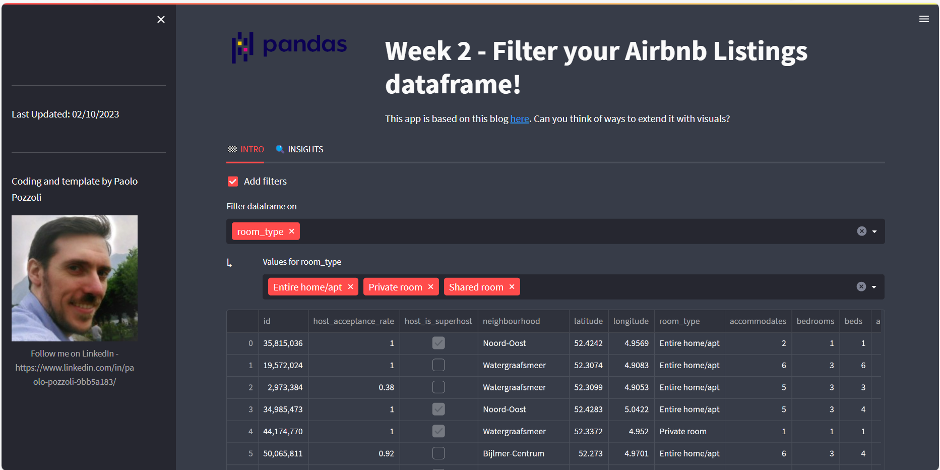 Intro to Numpy and Pandas • Paolo Pozzoli • Uplimit - Live group ...