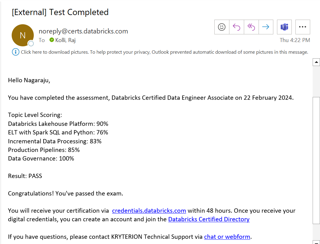 Databricks Certified Data Engineer Associate • Nagaraju Kolli ...