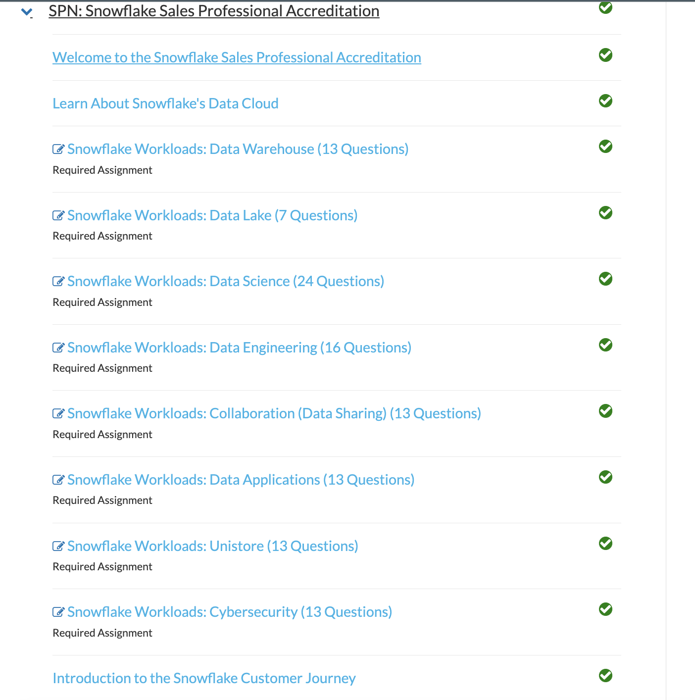 Snowflake Sales Professional Accreditation • Varinderjit Kaur ...