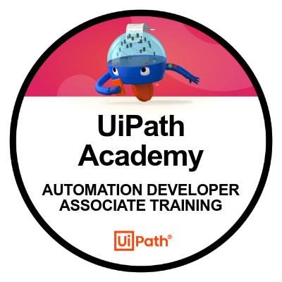 UiPath Academy Automation Developer Associate Training • Ashutosh ...