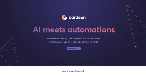 bardeen | tools | AI-Powered