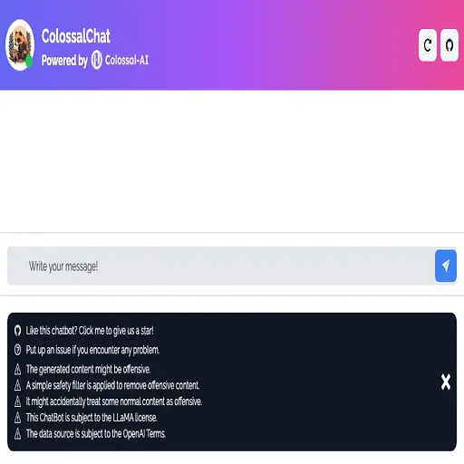 ColossalChat | tools | AI-Powered