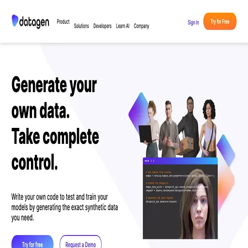 Datagen | tools | AI-Powered