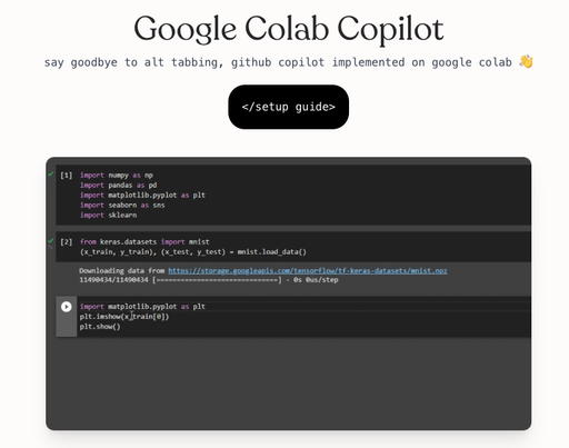Google Colab Copilot | tools | AI-Powered