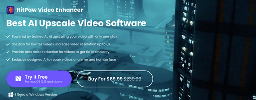 HitPaw Video Enhancer | tools | AI-Powered