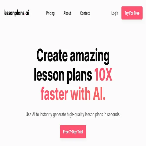 LessonPlans.ai | tools | AI-Powered