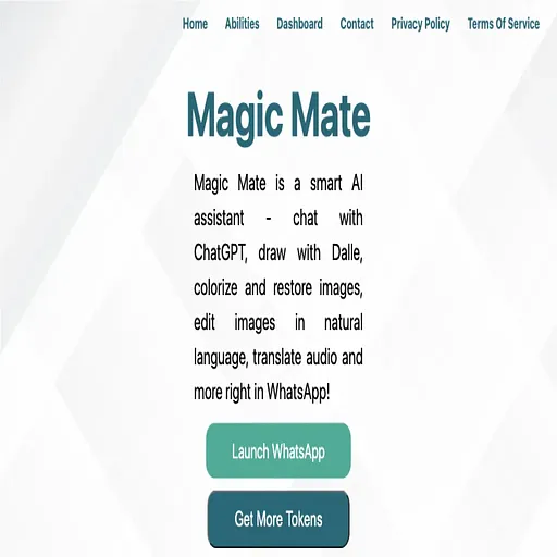 Magic Mate | tools | AI-Powered