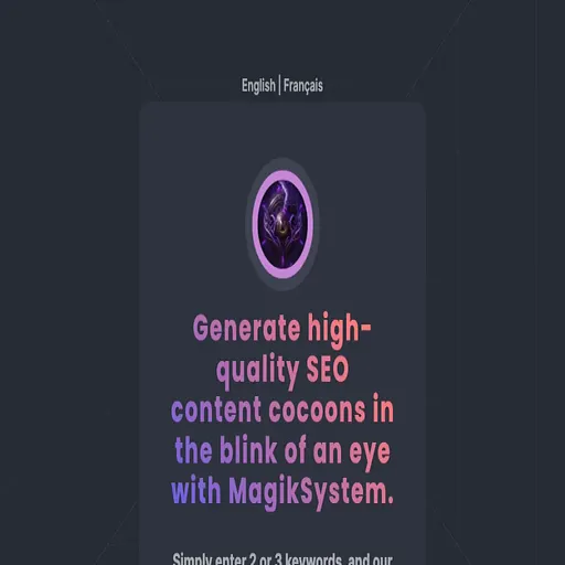 Magiksystem | tools | AI-Powered