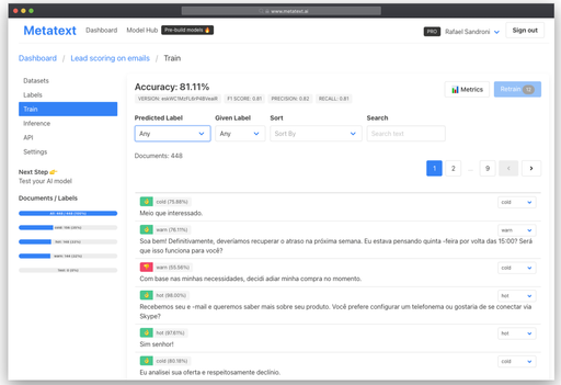 Metatext | tools | AI-Powered