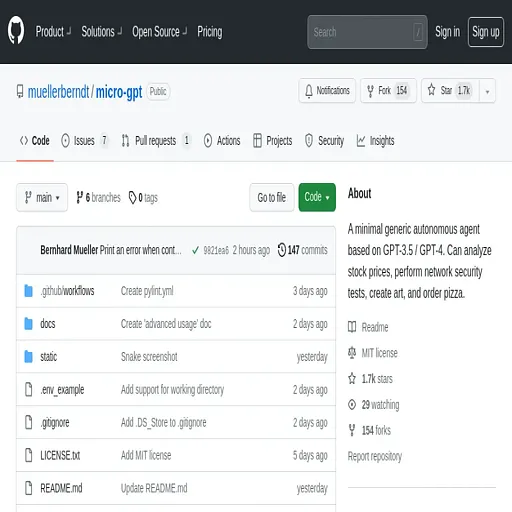 MicroGPT | tools | AI-Powered