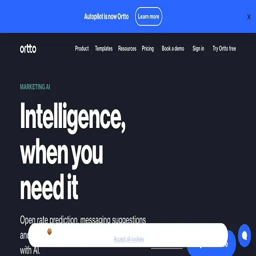 Ortto AI | tools | AI-Powered