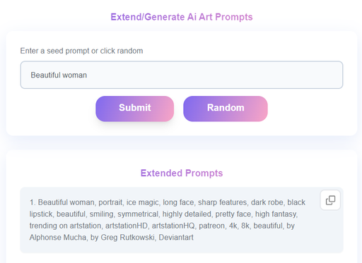 PromptExtend | tools | AI-Powered