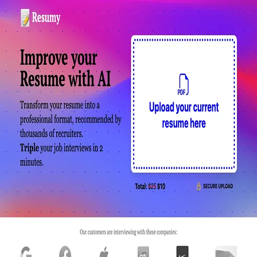 Resumy | tools | AI-Powered
