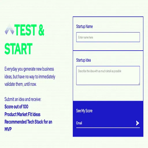 Test & Start | tools | AI-Powered