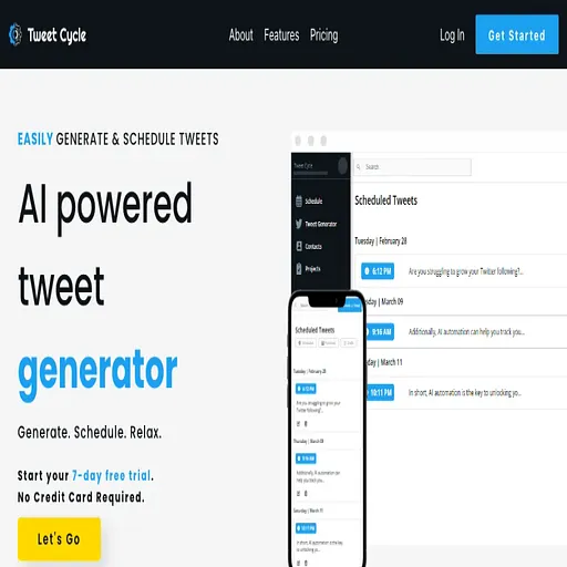 Tweet Cycle | tools | AI-Powered