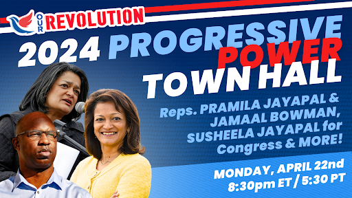 Join our Progressive Power Town Hall | Our Revolution