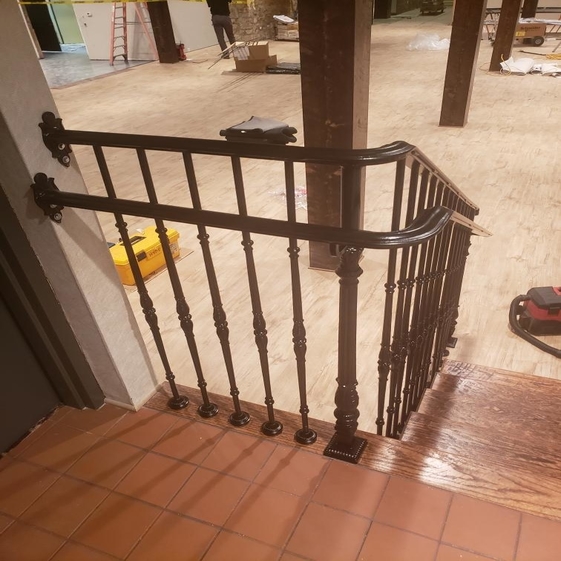 AIDI109 - Railings present Rustic Old World Charm