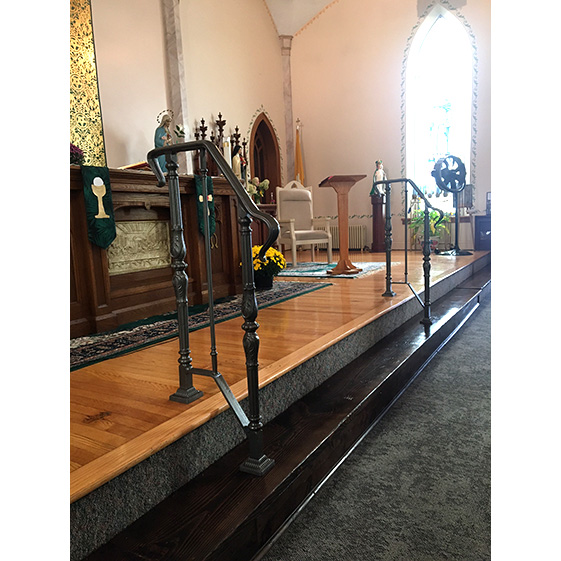 AIDI147 - Cast Iron Church Handrail