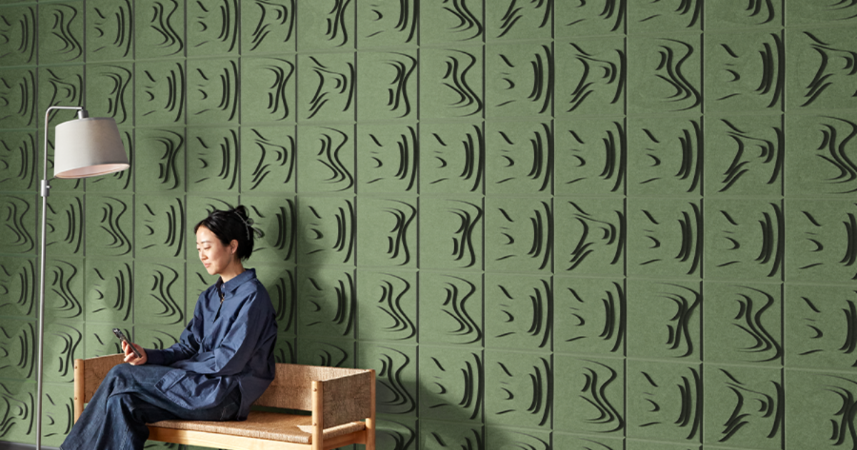 Contour Tiles | Acoustic Wall Tiles | Kirei