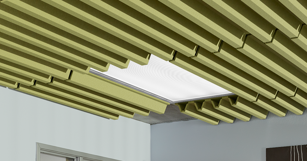 Fold ACT Tiles - Acoustic Wall and Ceiling Tiles - Kirei