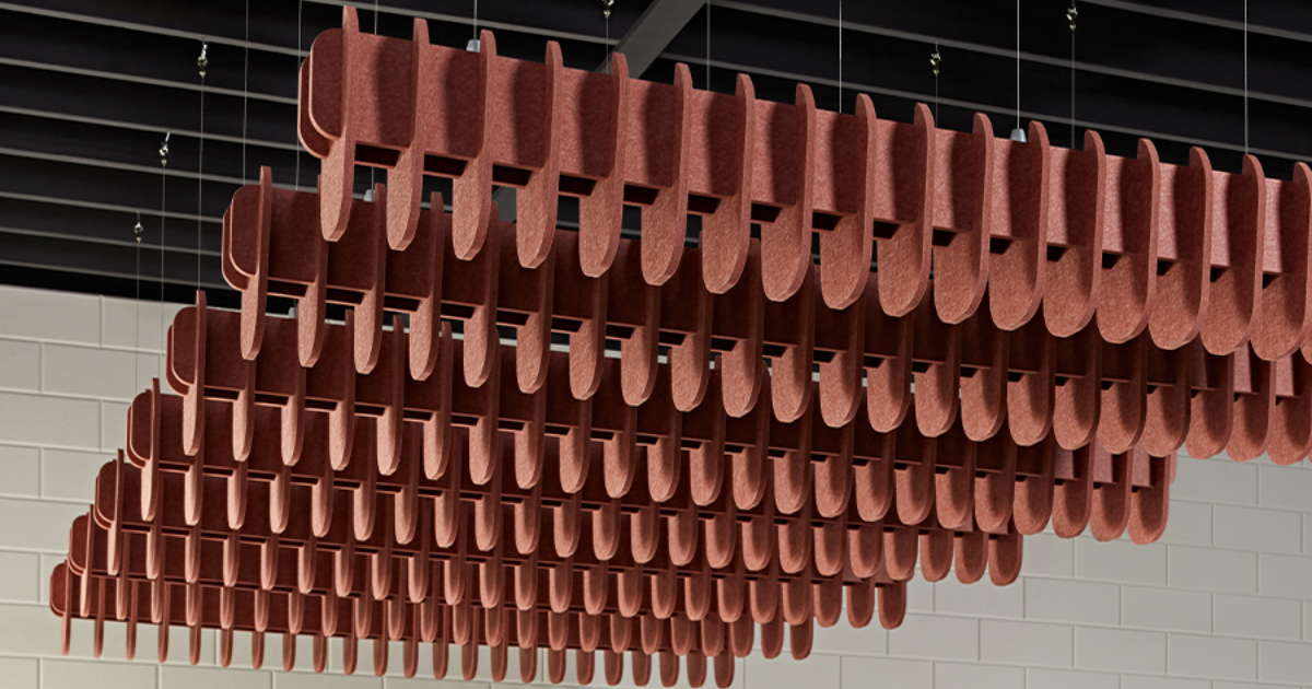 HyperFly™ Baffles | Acoustic Ceiling Baffle | Kirei