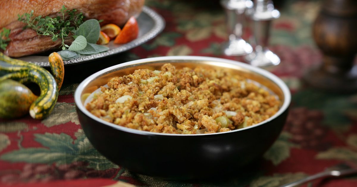 Savory Sage Cornbread Stuffing | Maple Leaf Farms