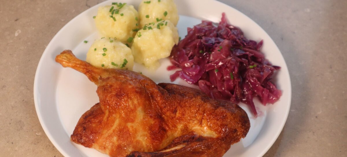 German Roast Duck Dinner | Maple Leaf Farms