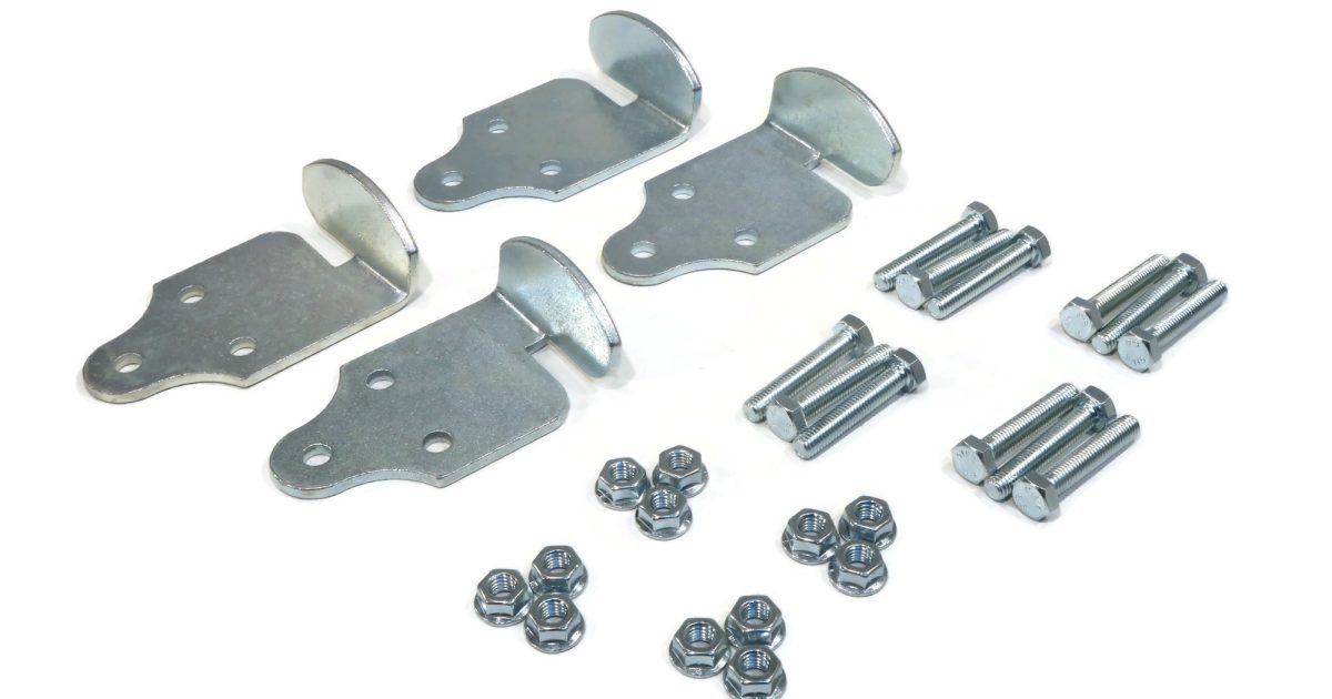 The ROP Shop Corner Stake Rack Connector Kit, 4 piece Set (2 left ...