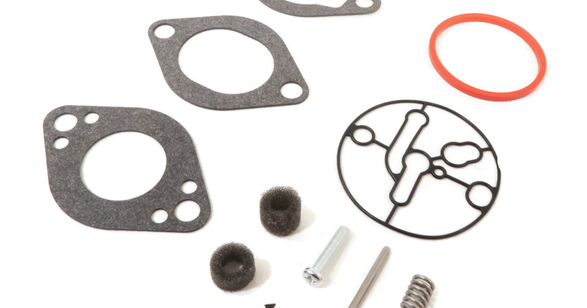 The ROP Shop Carburetor Kit with Gaskets, O-Ring, Seal, Needle Valve ...