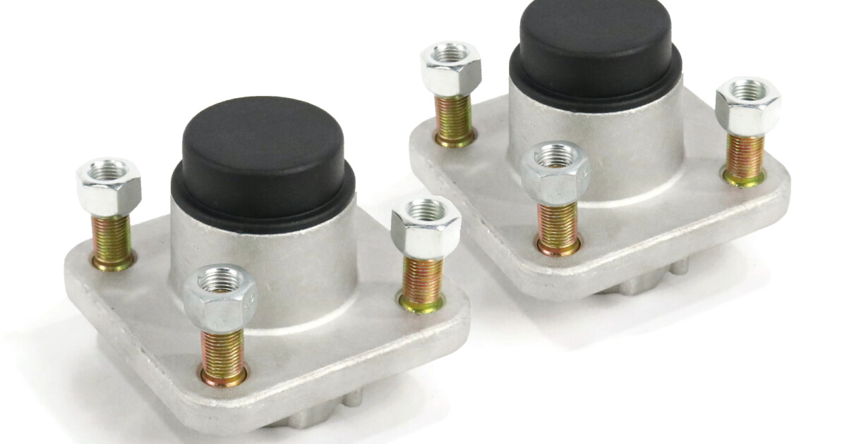 The ROP Shop Front Wheel Hub Set with Bearings for Club Car 102357701 ...