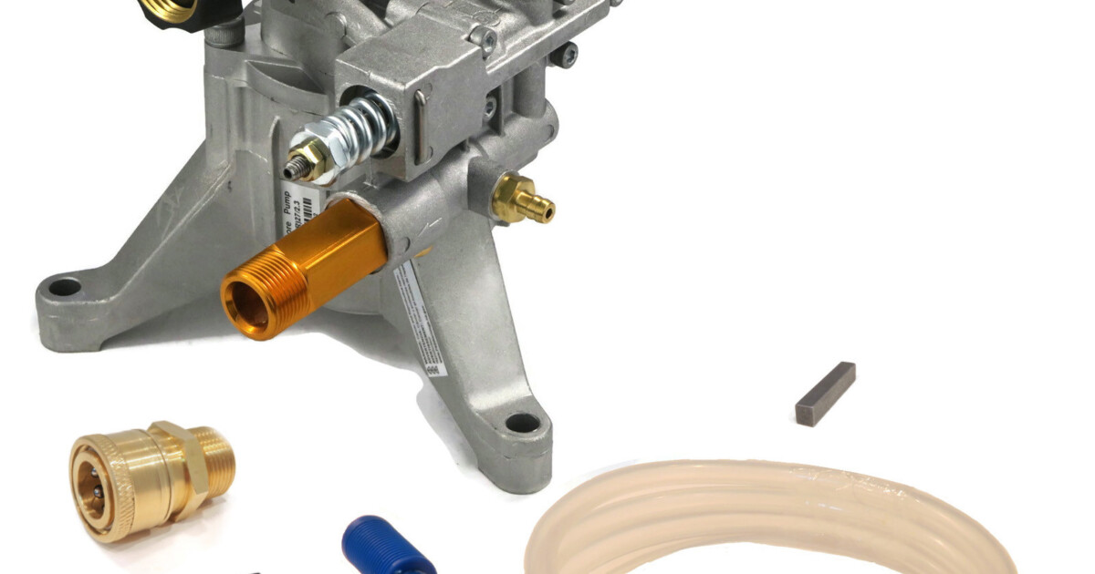 The ROP Shop 2800 PSI Pressure Washer Pump, 2.3 GPM, 7/8" Shaft with ...
