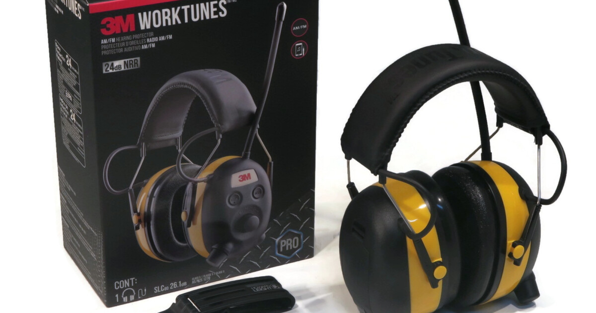 OEM 3M Peltor Worktunes AM/FM Hearing Protection Headphones with ...