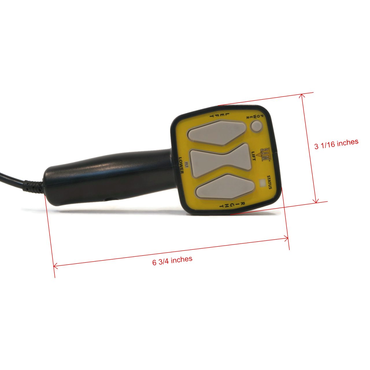 Buyers Products Handheld Straight Blade Plow Controller, Yellow with ...