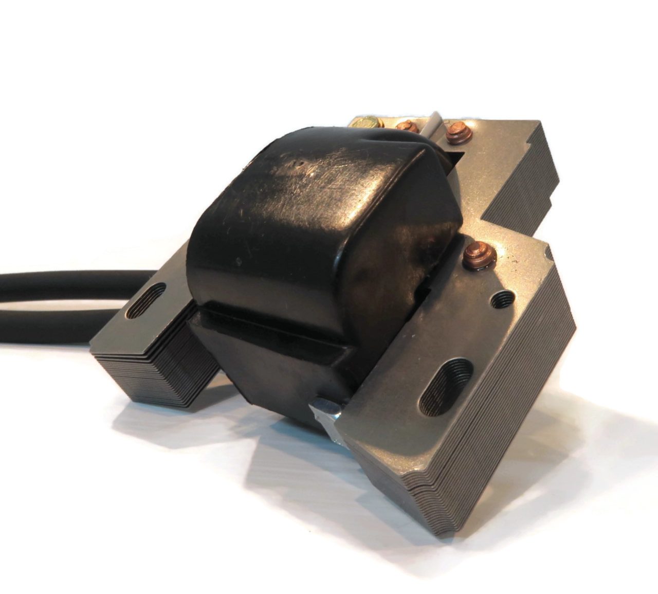 The ROP Shop Ignition Coil with Wire Lead, Spacer & Keyway for Briggs ...