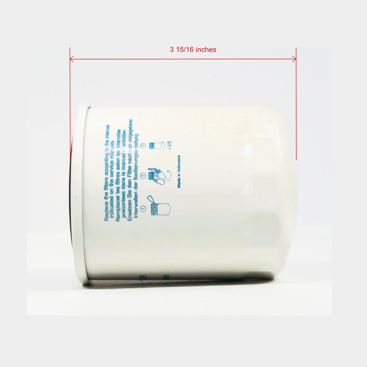 Genuine OEM Kubota Oil Filter, HH160-32093 - The Rop Shop