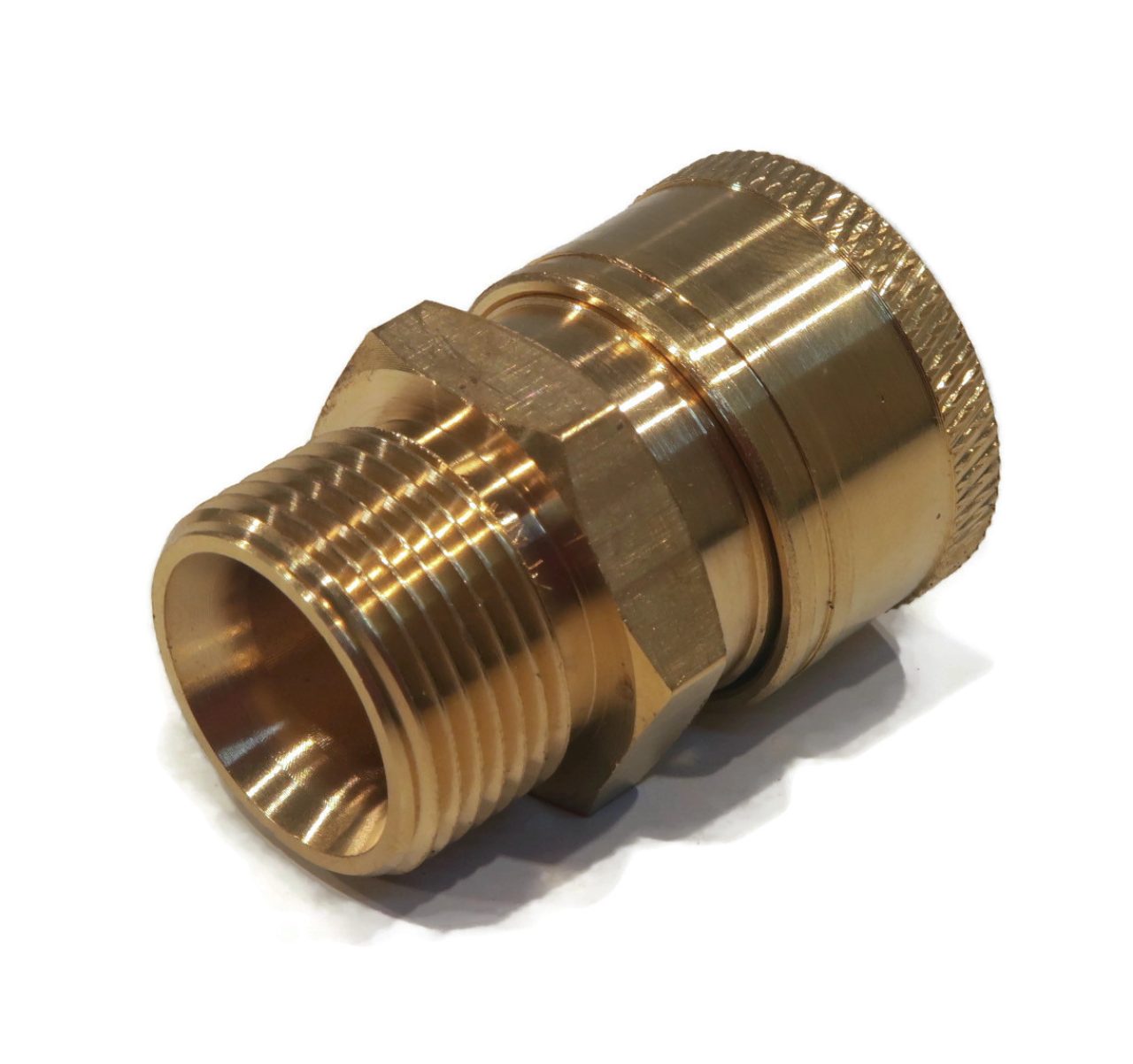 The ROP Shop Quick Connect M22 FPT X 3/8" Plug & M22 MPT X 3/8" Coupler ...