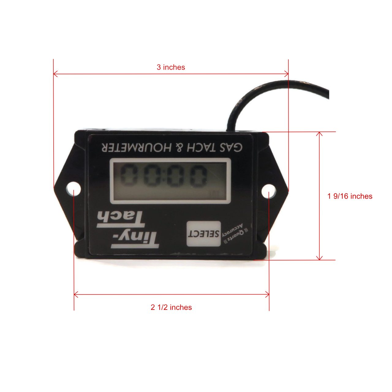 Design Technology Inc. Water Resistant Tiny-Tach Digital Tachometer ...