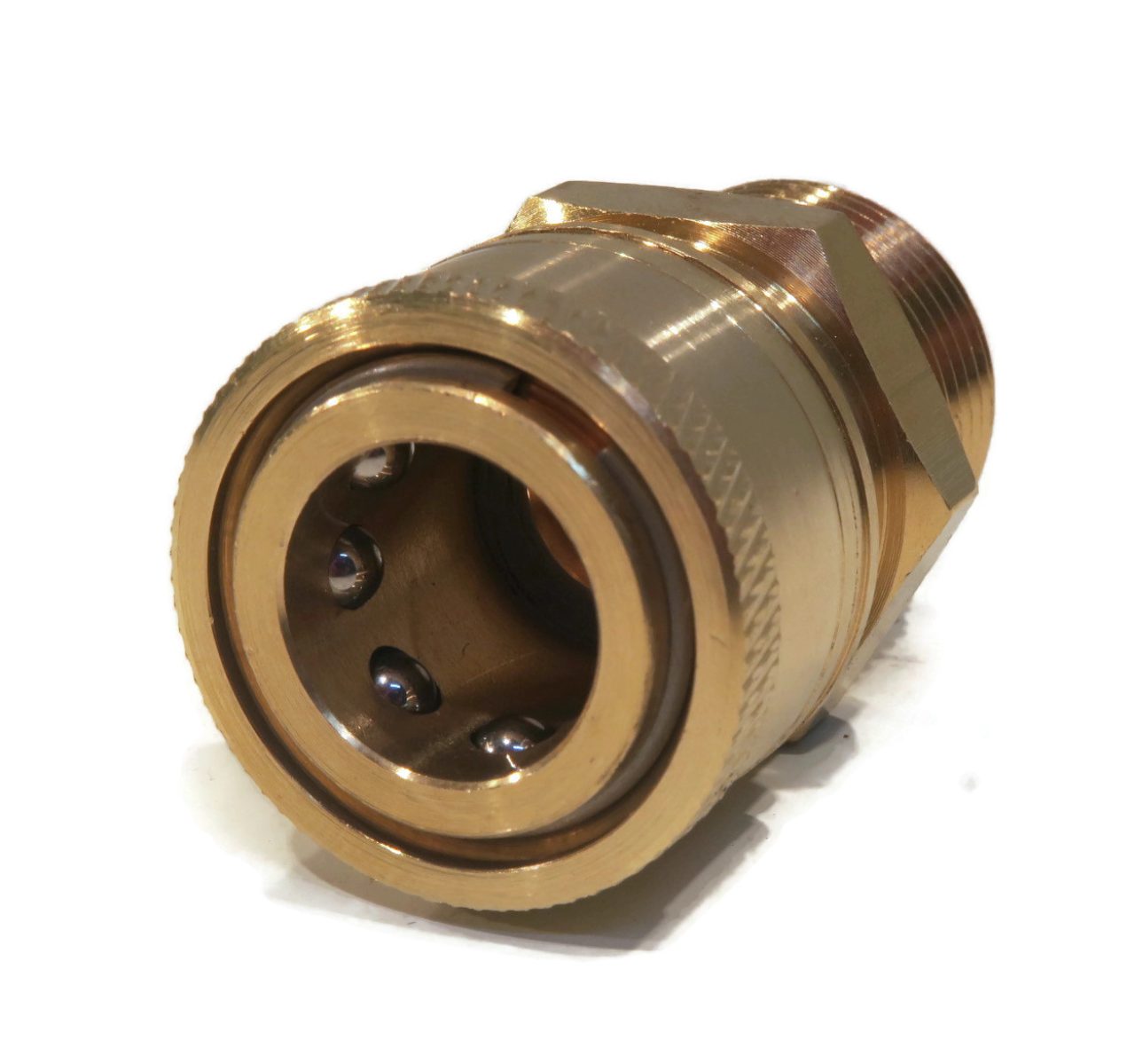 The ROP Shop Quick Connect M22 FPT X 3/8" Plug & M22 MPT X 3/8" Coupler ...