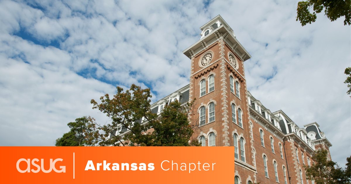 Arkansas Regional Spring Meeting - April 2025 - ASUG