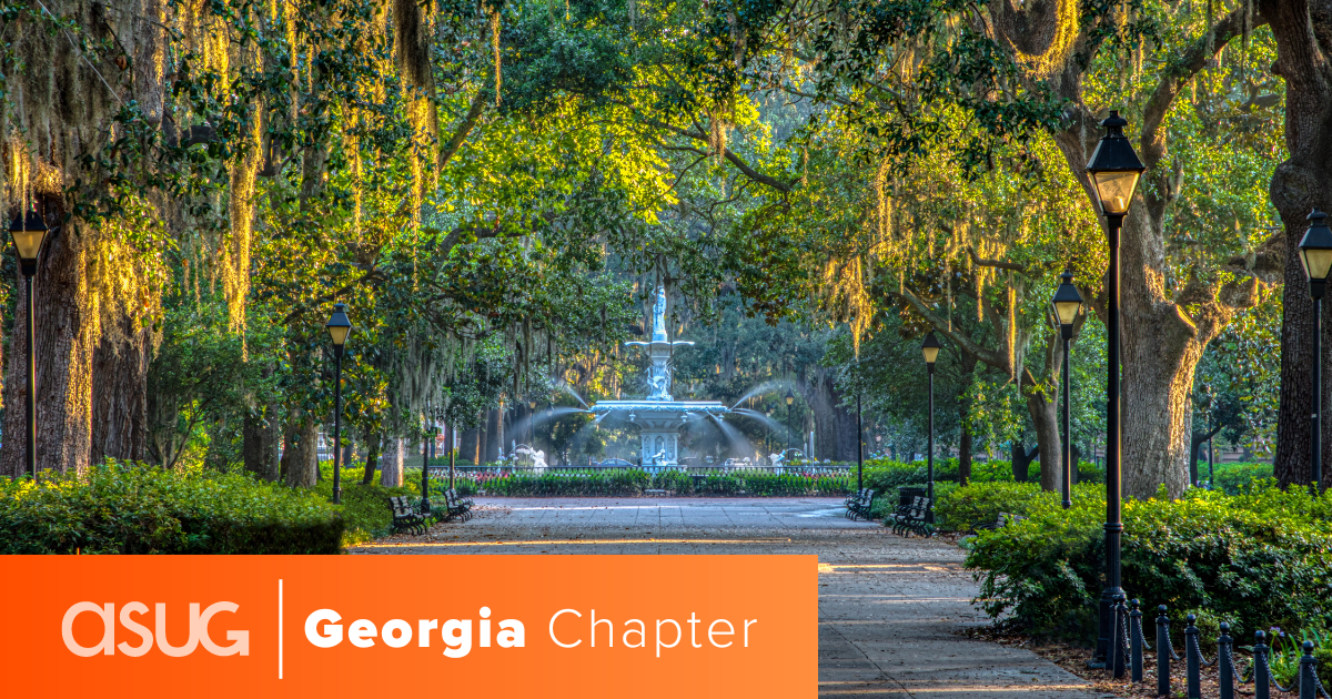 Georgia Chapter Fall Meeting - October 2025 - ASUG