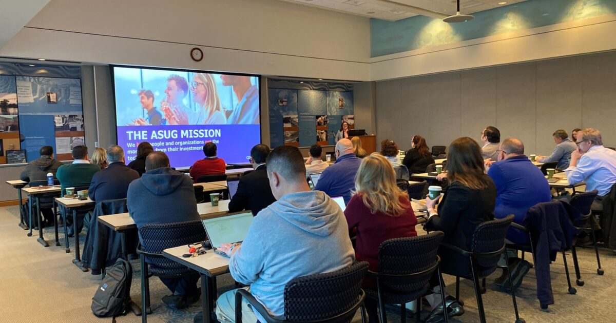 ASUG Mid-Atlantic Chapter Meeting Focuses on Maximizing SAP Investments ...