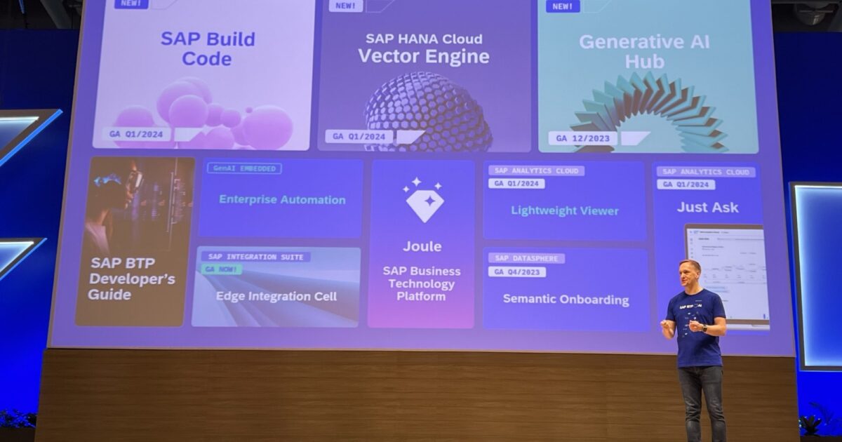 TechEd: SAP Accelerates Developer Productivity, Data Integration with ...