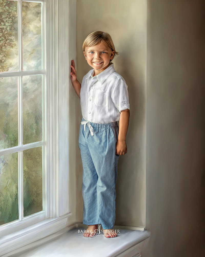 Fine Art Portrait Paintings - Portfolio - Barry Aslinger Photography