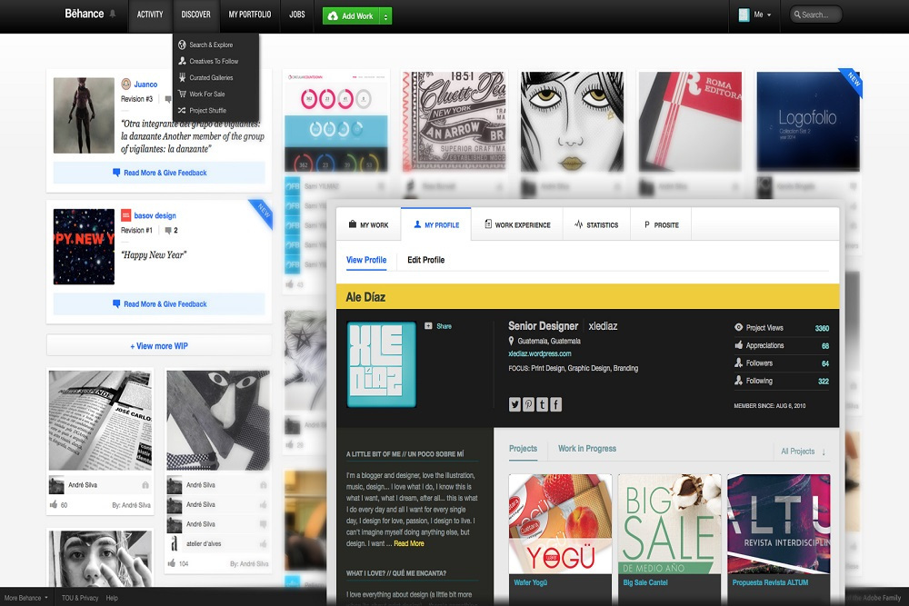 Cómo darte a conocer en Behance - Bloguero Pro