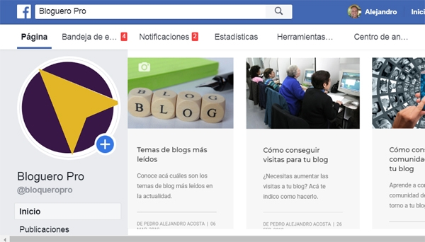 Nuestro Blog - Bloguero Pro