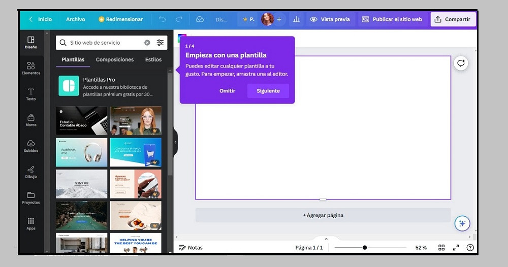 Te muestro cómo hacer una página web en Canva gratis - Bloguero Pro