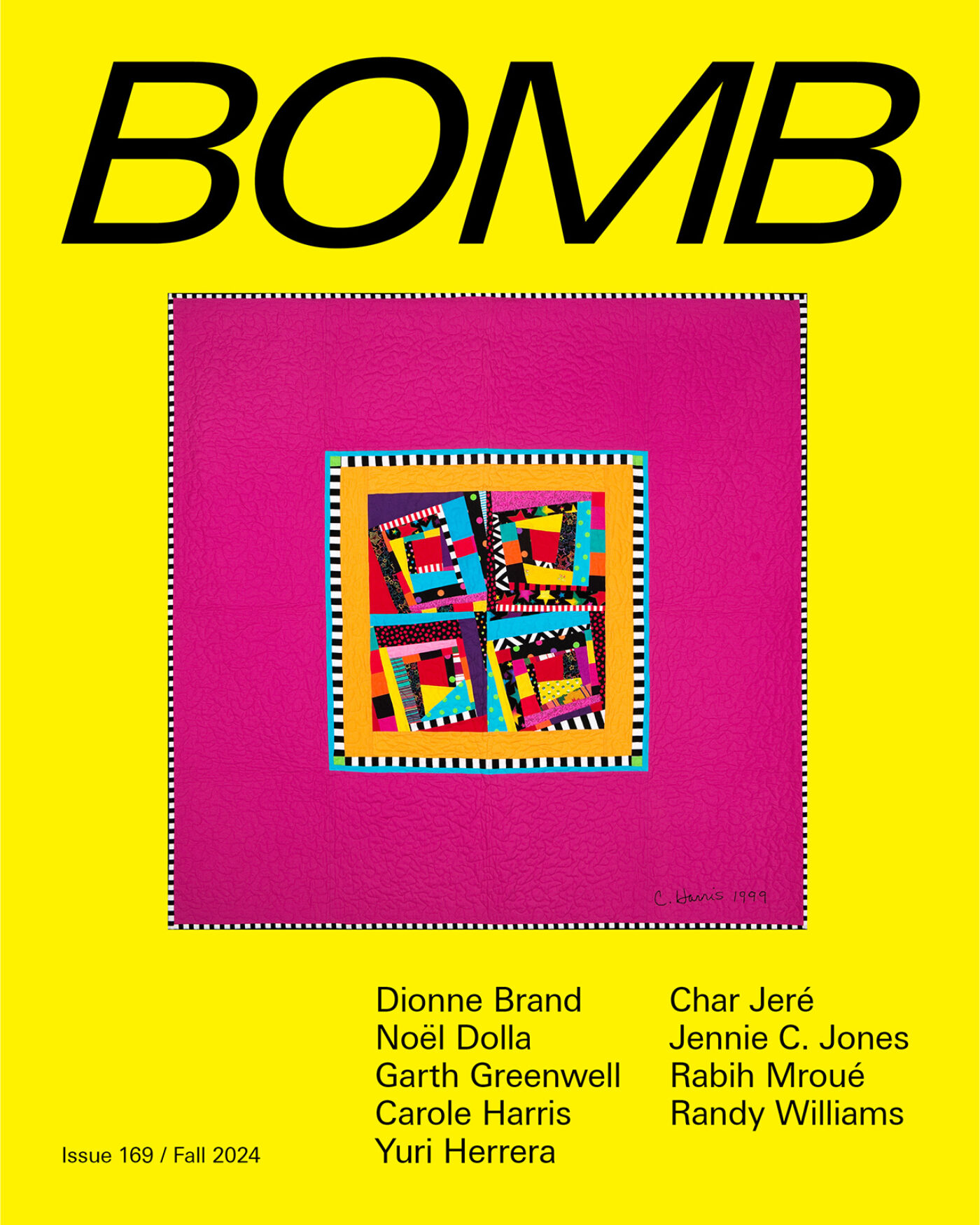 BOMB Magazine | BOMB 169, Fall 2024