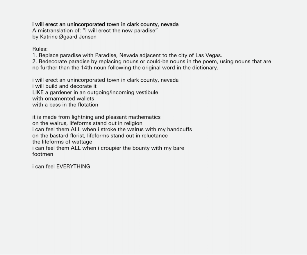 BOMB Magazine | I Will Erect the New Paradise: A Series of…